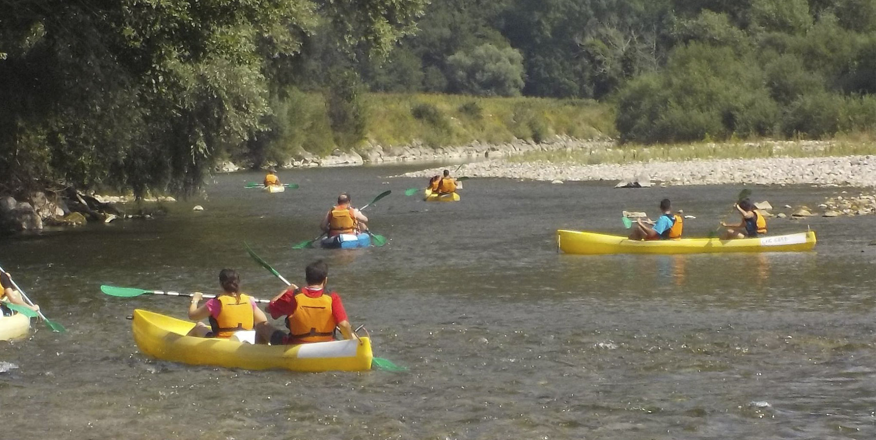 Descenso en Canoa el Río Deva - Canoas del Deva